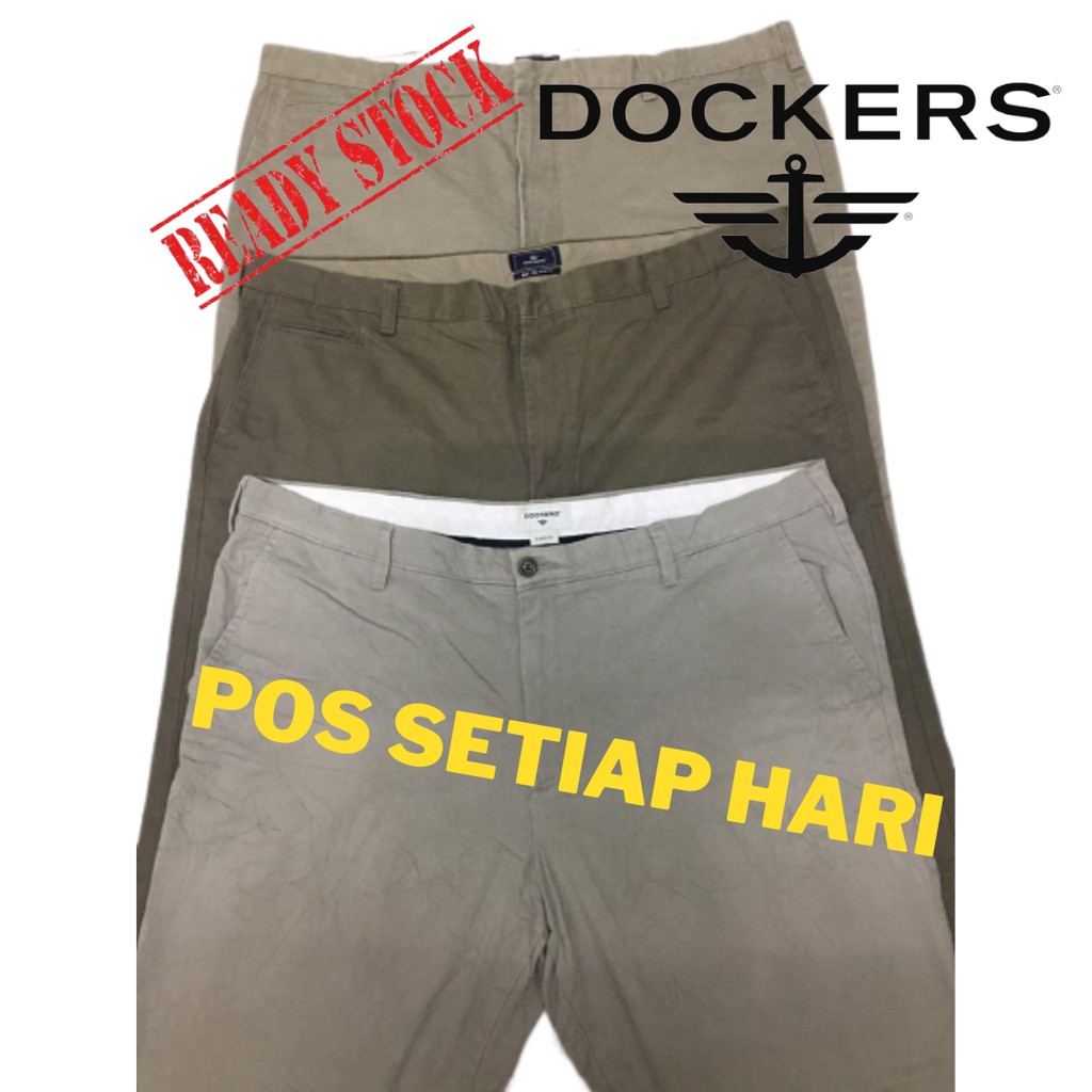 🔥HOT SALES🔥 SELUAR SLACK DOCKERS / NORMAL SAIZ / BIG SIZE | Shopee Malaysia