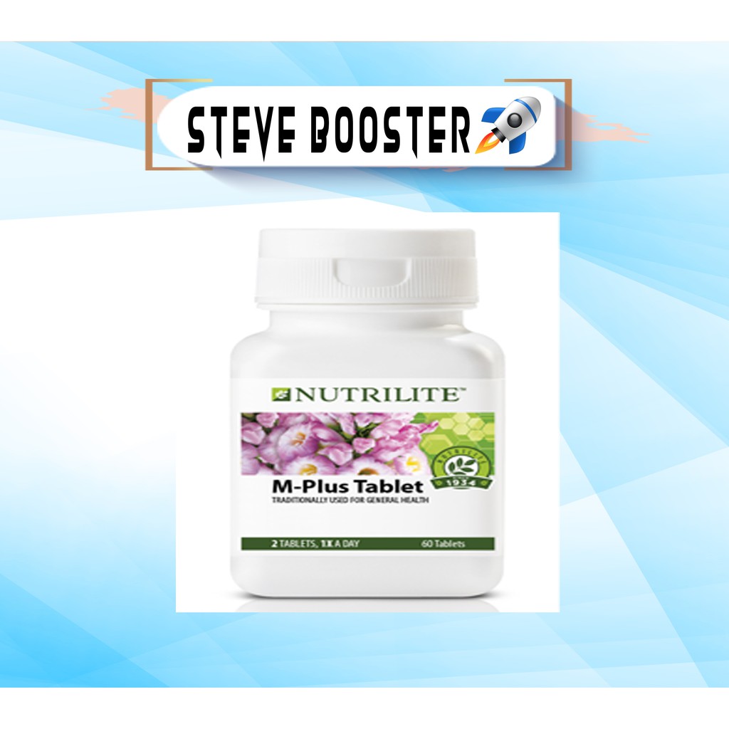 NUTRILITE M-Plus Tablet (60 tab) | Shopee Malaysia
