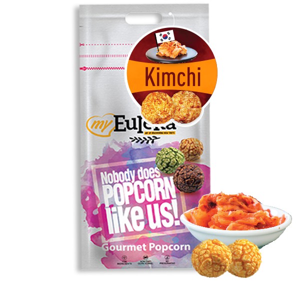 Eureka Korea Kimchi Popcorn Snack (Aluminium Pack) | Shopee Malaysia