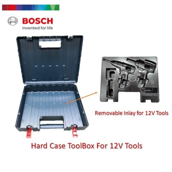 Bosch Tool Box/ Carrying Case For 12V Cordless Tools With Removable ...