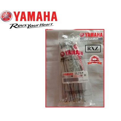 YAMAHA RXZ FRONT SPOKE REAR SPOKE DEPAN BELAKANG spoke rim / lidi rim ...