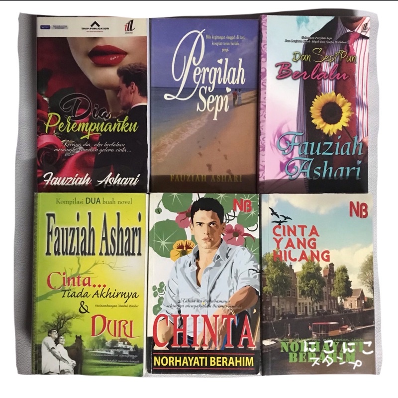 NOVEL MELAYU FAUZIAH ASHARI NORHAYATI BERAHIM CHINTA DIA PEREMPUANKU ...
