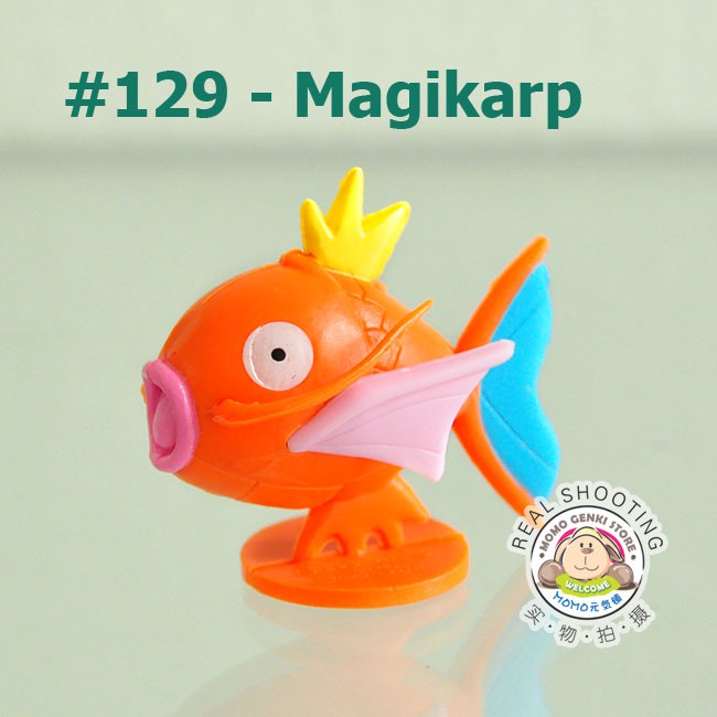 [129-Magikarp] Pokemon Pikachu Collective Figures Toy Doll Cake Topper ...