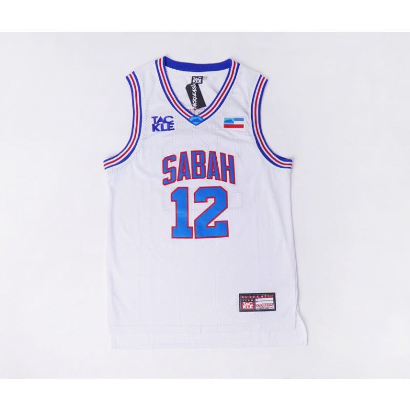 Tackle Sabah Basketball Jersey (White Edition) | Shopee Malaysia
