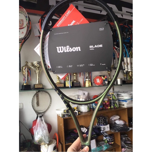 Wilson blade V8 tennis racket (265 - 285 G) | Shopee Malaysia