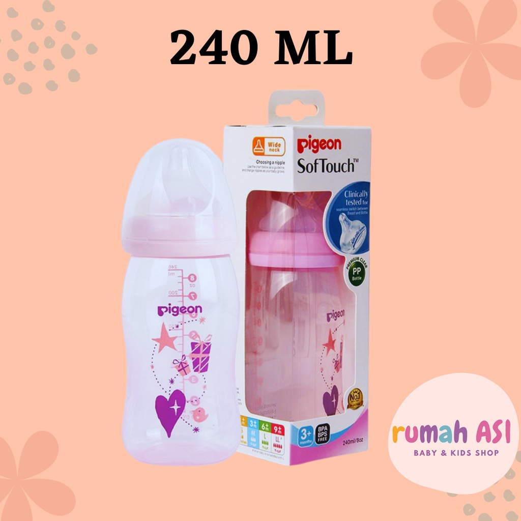 Pigeon SOFTOUCH 240ML | Shopee Malaysia