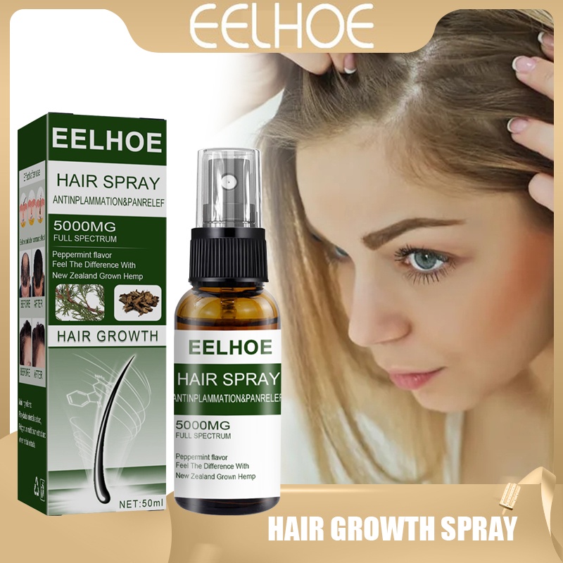 EELHOE Hair Growth essence Spray Hair Densification spray Hair Growth ...