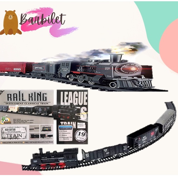 Kereta Api Set Klasik Mainan KeretaApi_Rail King Electric Classical ...