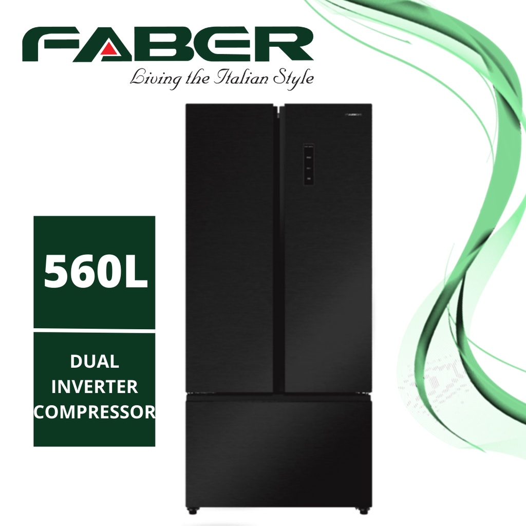 FABER 3 Doors Dual Inverter Technology American Refrigerator - FRIGOR ...