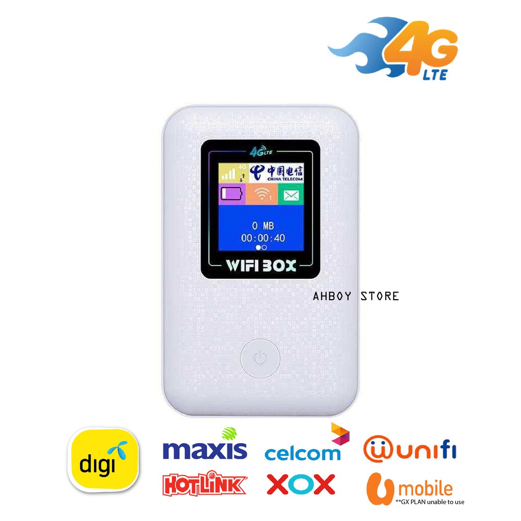 🔥🇲🇾 4G LTE TRAVEL Pocket WiFi Router Car Mobile MiFi Unlocked Sim Modified Unlimited Hotspot ...