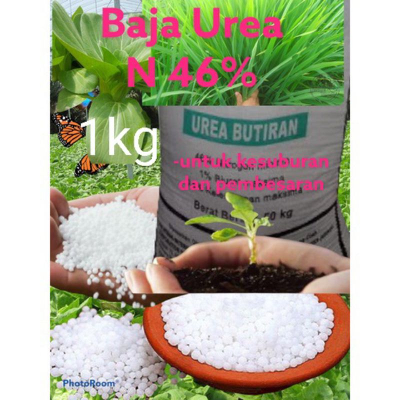 🌿🌿 1Kg 🌱🌱 BAJA UREA N46 / BAJA SUBUR /;BAJA DAUN / BAJA SAYUR (repack ...