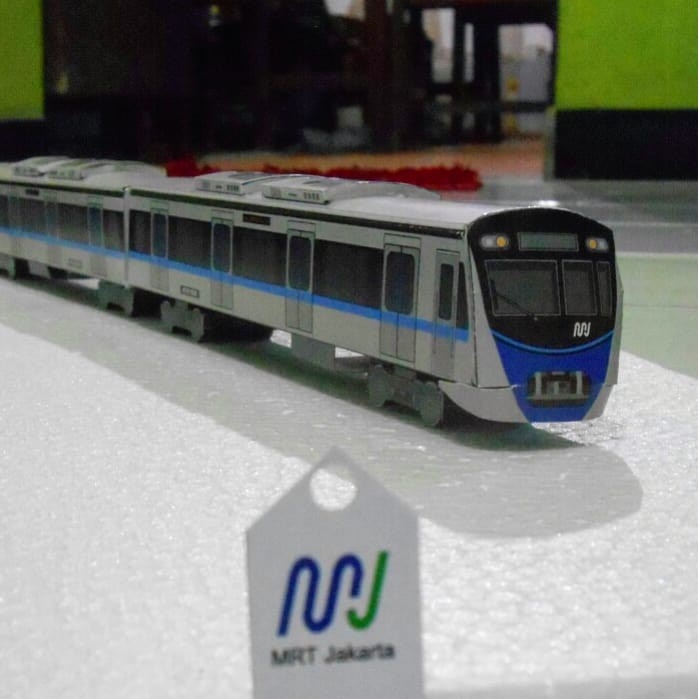 MRT miniature papercraft | Shopee Malaysia