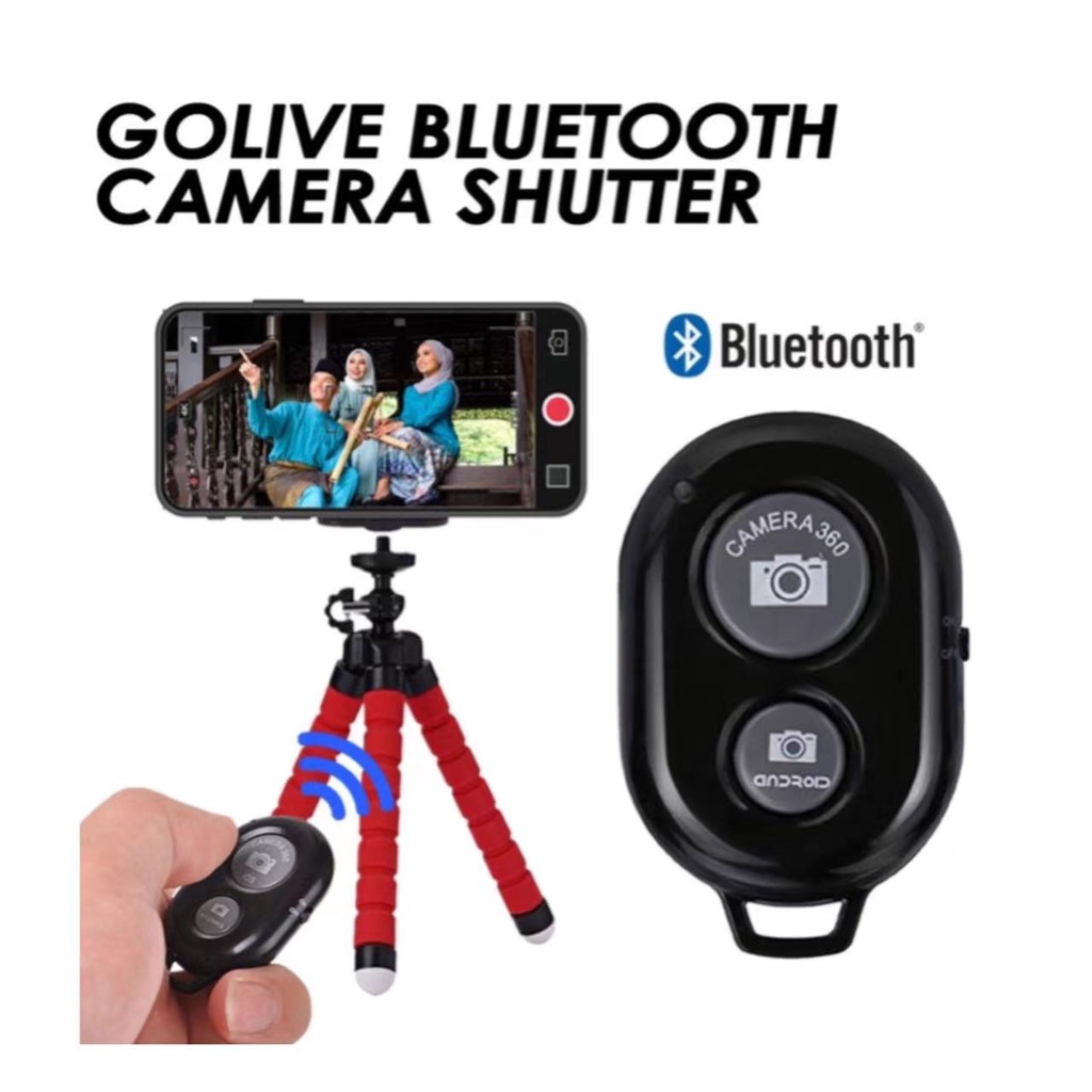 SF_ GoLive Bluetooth Remote Phone Wireless Camera Shutter AB Shutter ...