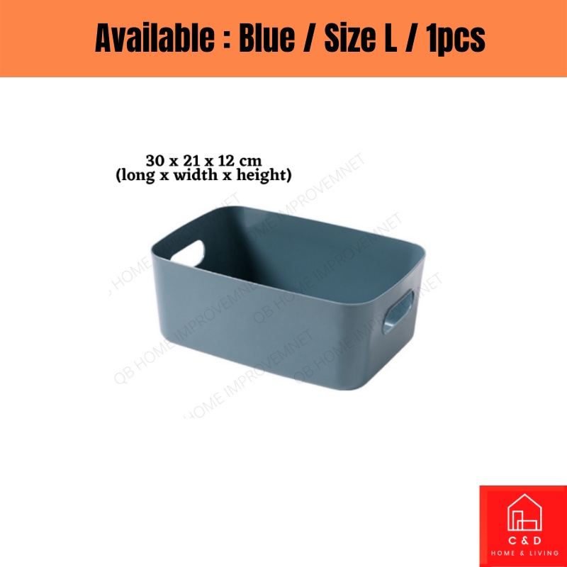 Multipurpose Storage Box Organizer Basket Portable Simple Home Office ...