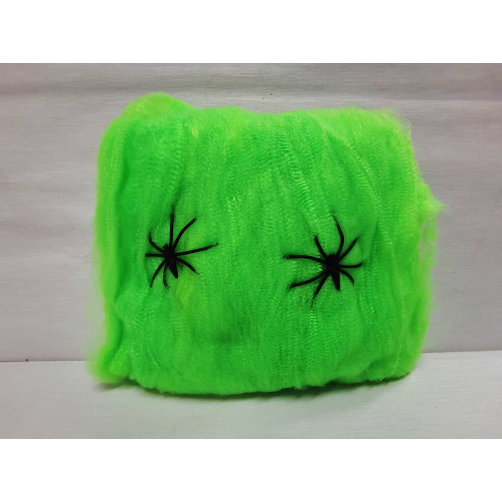 Stretchable Spider webs Halloween Props Stretchy Cobweb Home Party Bar ...