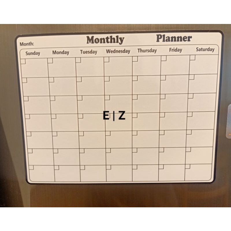 189 Magnetic Fridge Weekly, Monthly, To-Do List Planner A4 Size ...