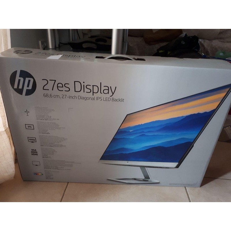 HP 27-inch Display FHD IPS Borderless 60HZ VGA HDMI Low Blue Light ...