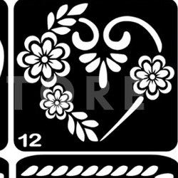 Sticker Inai Simple_Sticker Henna Murah_Sticker Inai | Shopee Malaysia