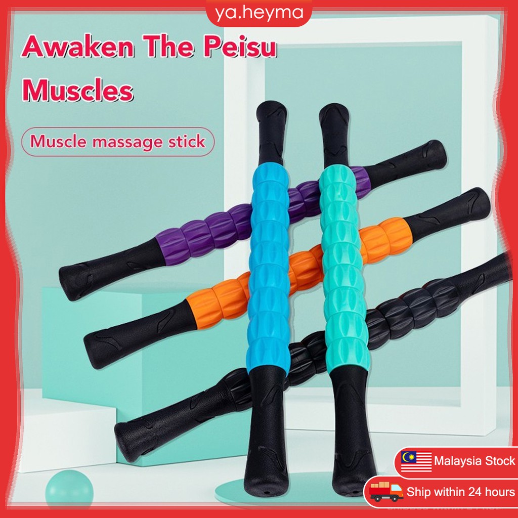 【M'sia Stock】Yoga fascia stick relax muscle thin leg fitness fascia ...