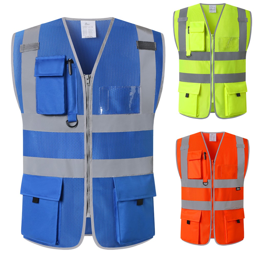 READY STOCK Hi Vis Vest Reflective Protective Clothing Equipment Safety ...