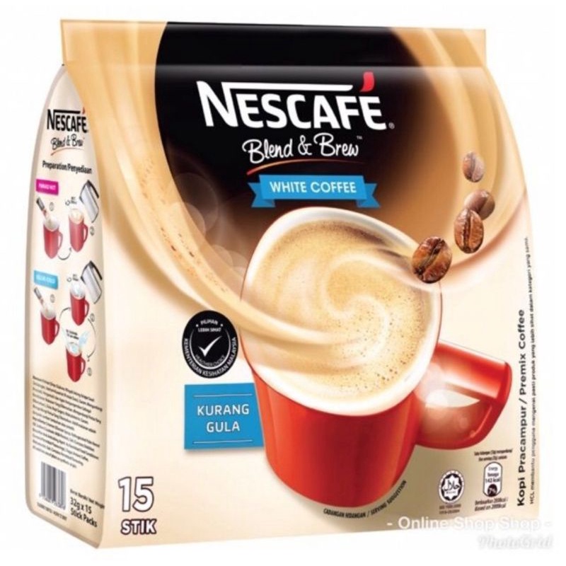 [READY STOCK] Nescafé Blend & Brew Original 3 in 1 Premix Coffee ...