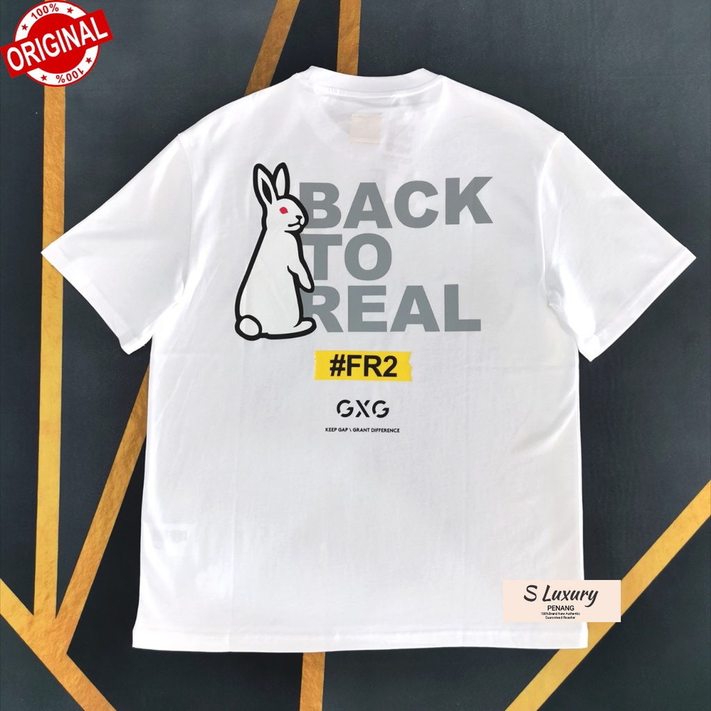 FR2 X GXG TEE REFLECTIVE (OVERSIZE) | Shopee Malaysia