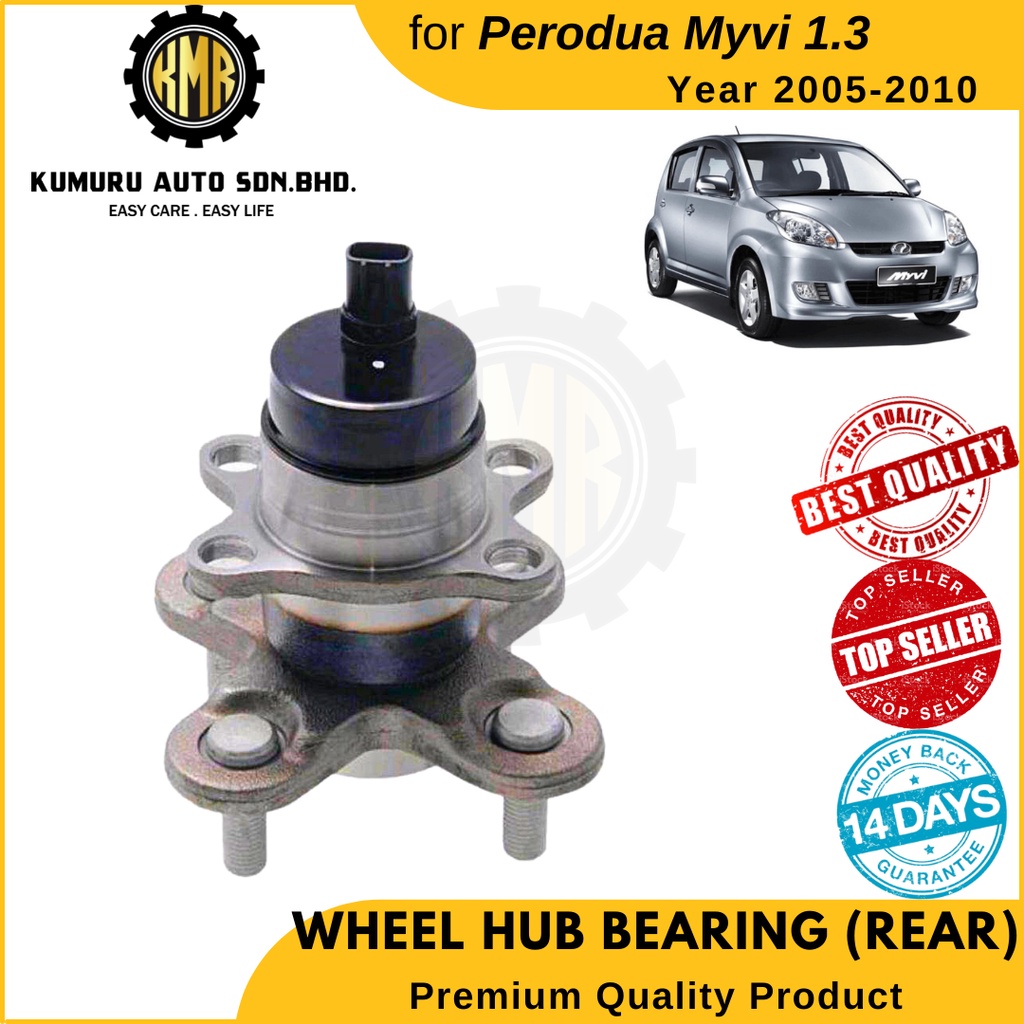 (1@pc) Rear Wheel Hub Bearing Perodua Myvi 1.3 2005-2010 Myvi Old 1.3 ...