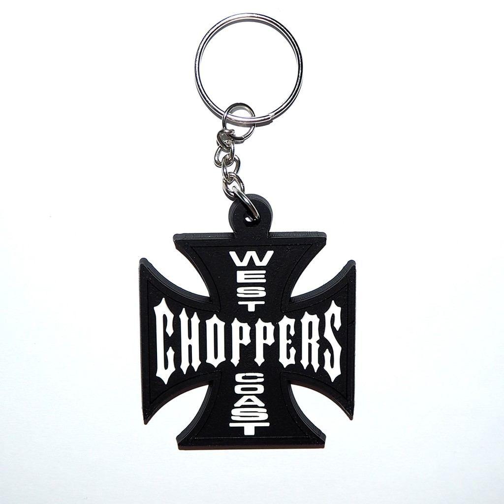 Rubber Keychain west coast chopper | Shopee Malaysia