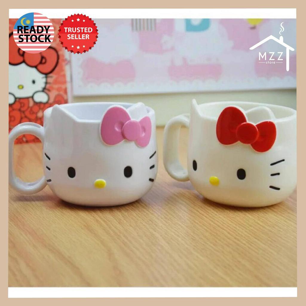 Cawan / Gelas Melamine Hello Kitty 300 ml | Hello Kitty Melamine Cup ...