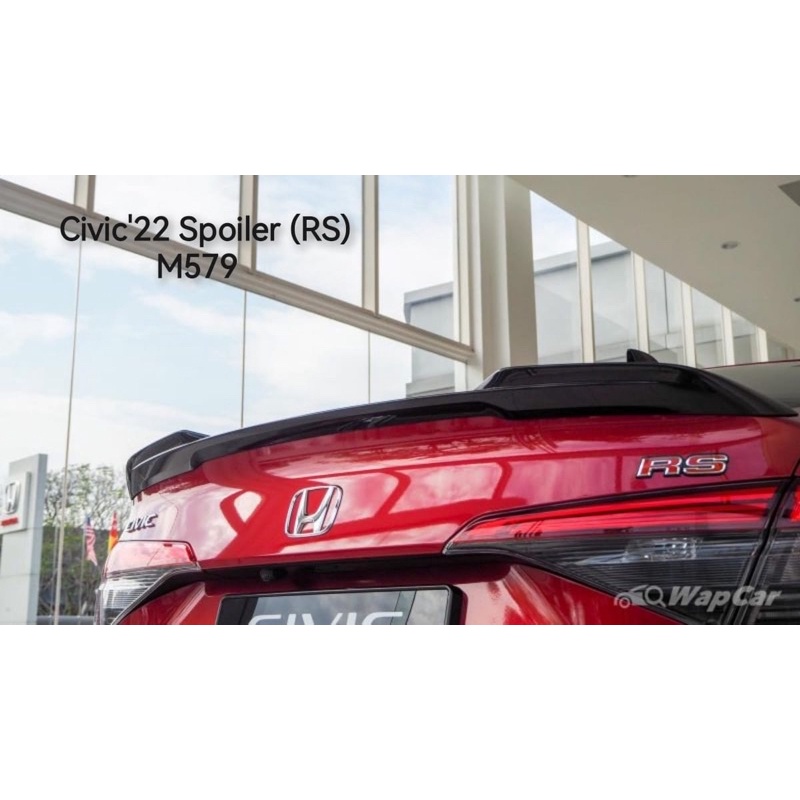 M579 HONDA CIVIC FE 2022 RS SPOILER WITH PAINT | Shopee Malaysia