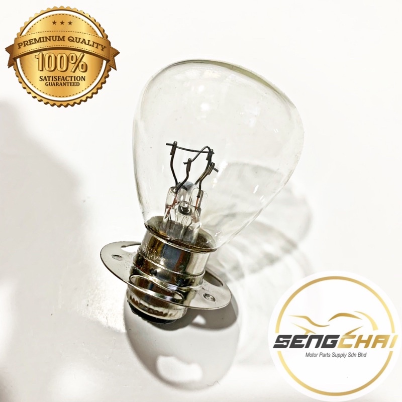 BULB 12V 35/35W TAPAK KAKI 3 LUBANG MENTOL YAMAHA RXZ RXS RX-KING LAMPU ...