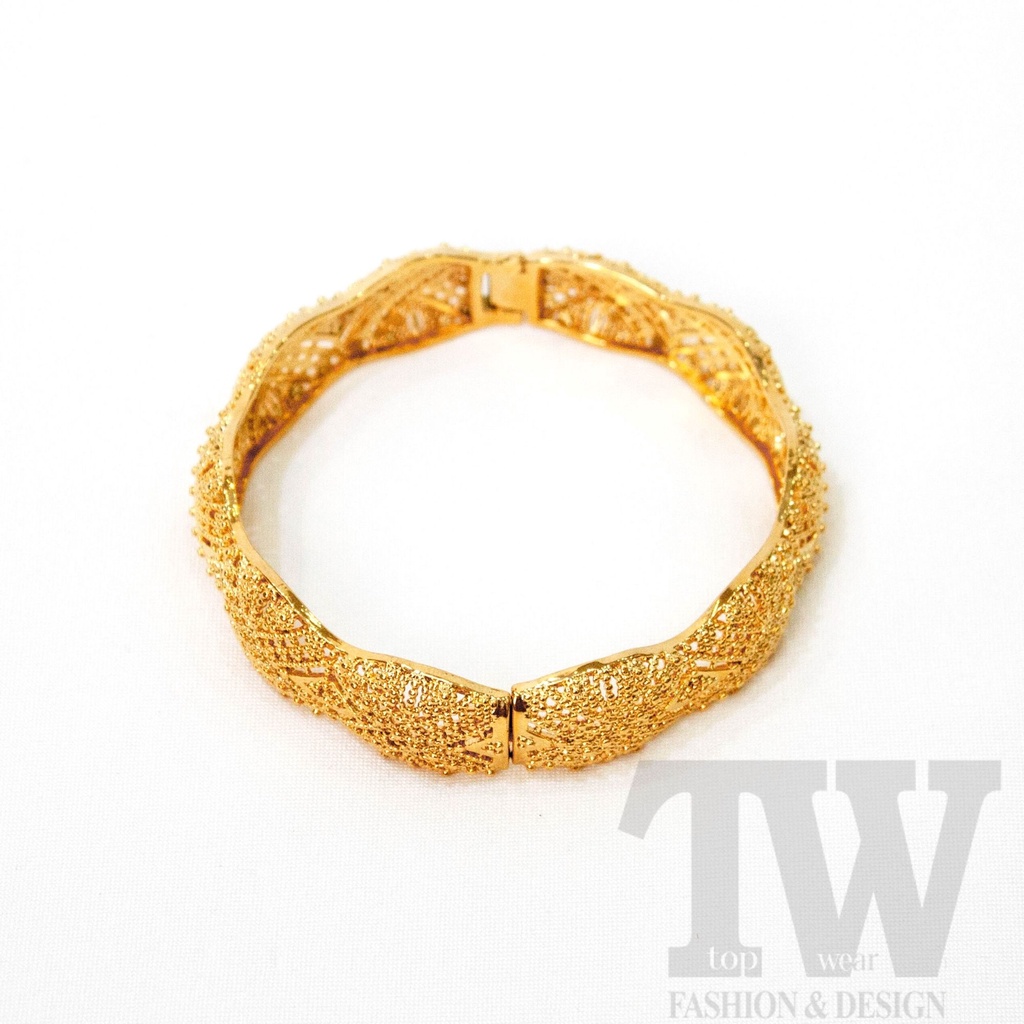 Tradisional Gelang Tangan Melayu Emas / Malay Traditional Gold Bangle ...