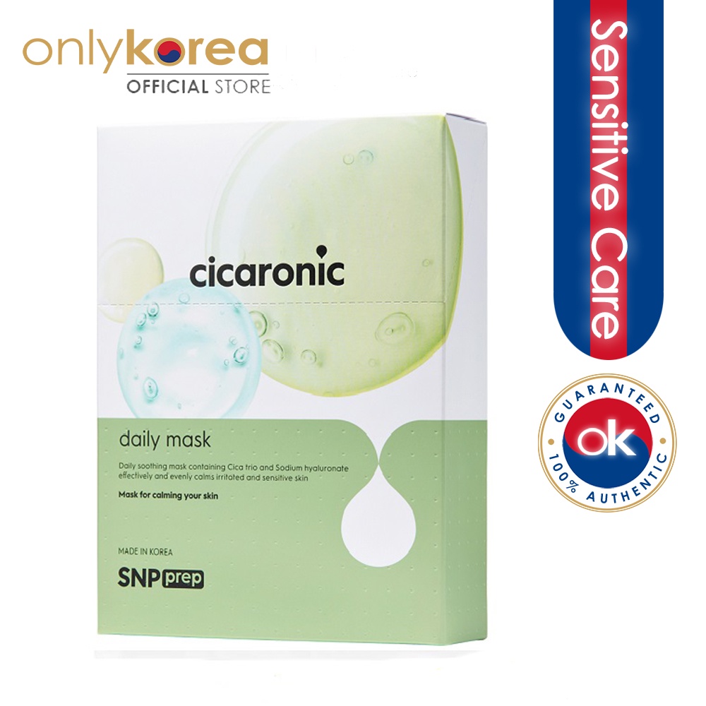 SNP Cicaronic Daily Face Mask 25ml x 1pc [ Soothing | Calming ...