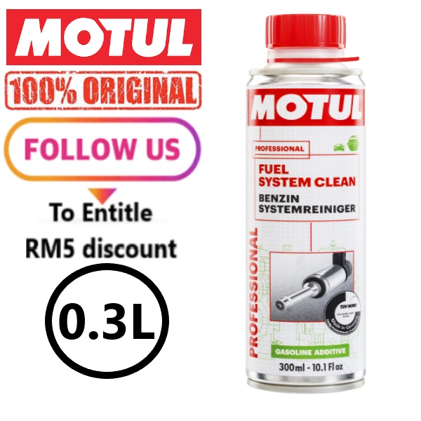 Motul Fuel System Clean / Engine Clean / Diesel System Clean 300ML ...