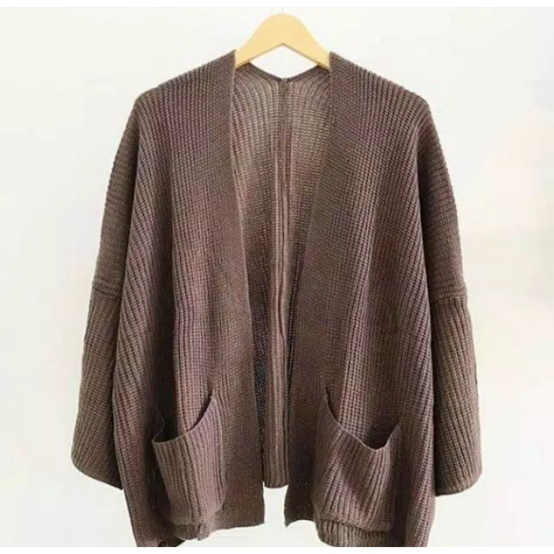 Women's OUTER Knit CARDIGAN | Shopee Malaysia