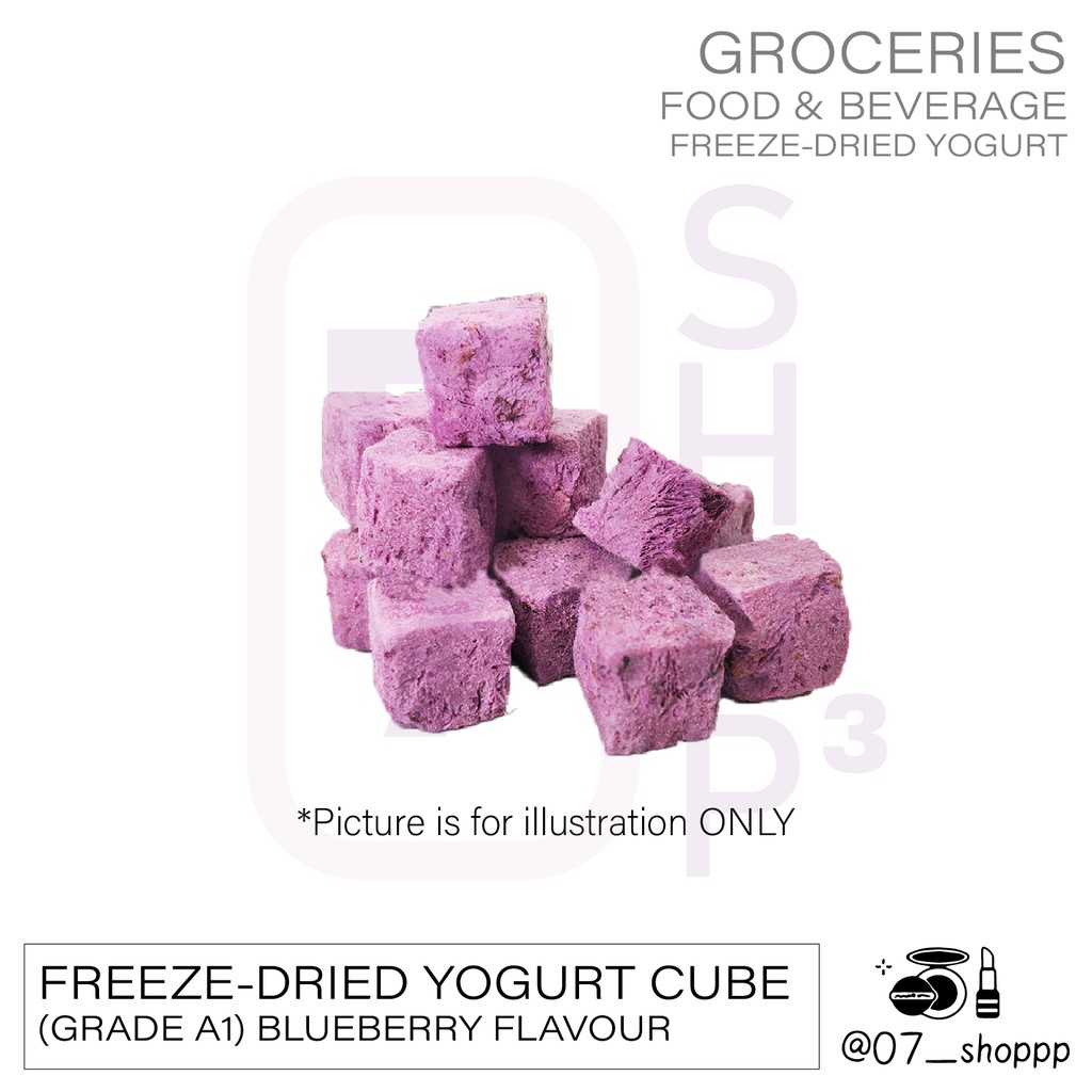 [READY STOCK🧊]（Retail 1kg）Freeze-Dried Fruit Yogurt Cube | Kering Beku ...