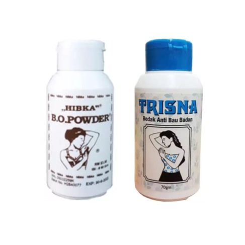 TRISNA POWDER (70G) & HIBKA POWDER (60G) | Shopee Malaysia