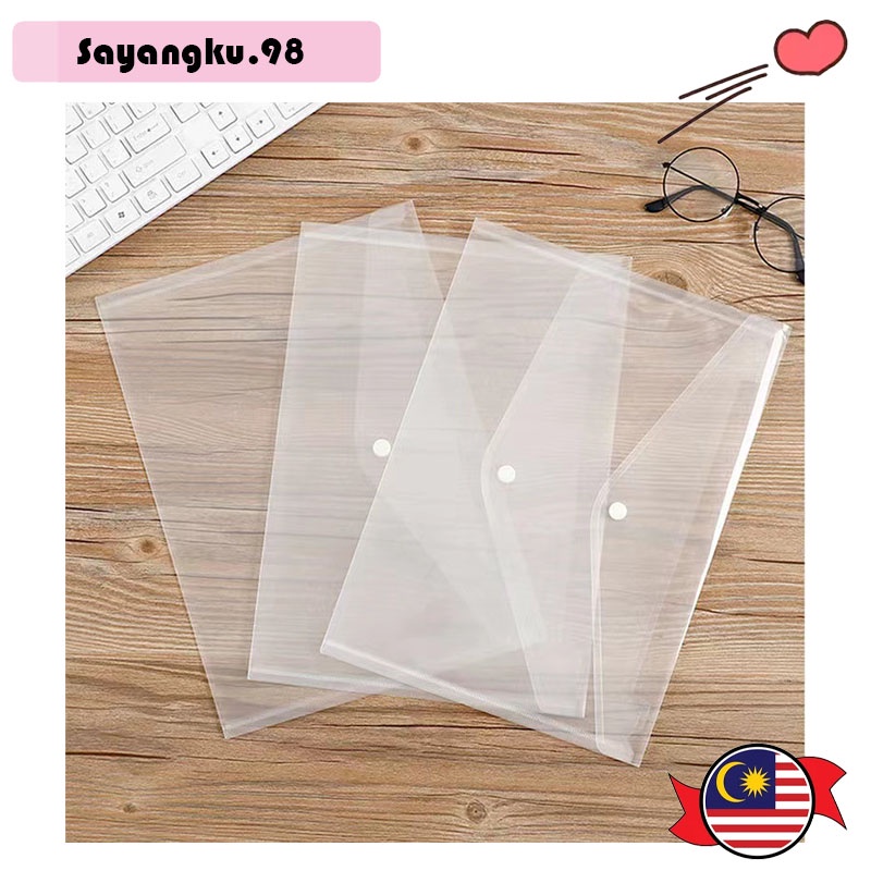Stationery Storage Folder File Folder Waterproof Zipper File Organizer ...