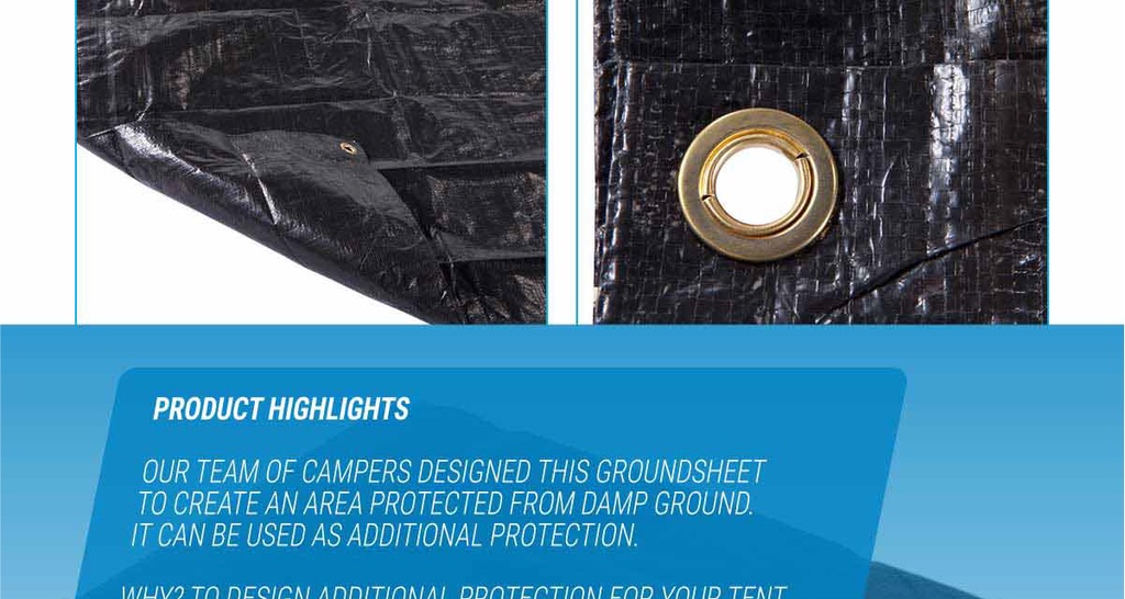 Decathlon Camping Ground Sheet Waterproof - Quechua | Shopee Malaysia