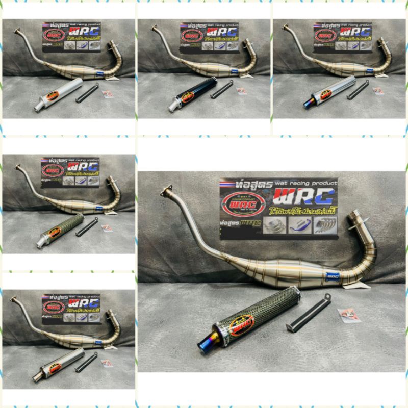 Exhaust Ekzos (Kanan) Thailand🇹🇭💯% WRC ORIGINAL💯% Kawasaki Kr150 Victor ...