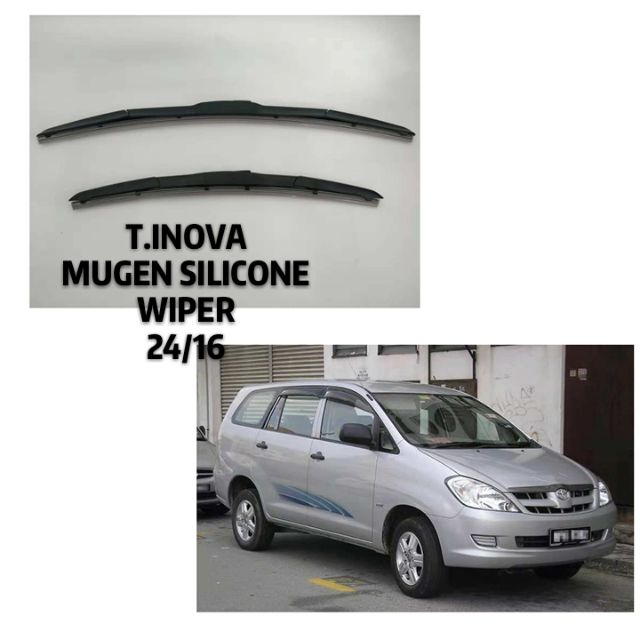 TOYOTA INNOVA MUGEN SILICONE WIPER 24/16 | Shopee Malaysia