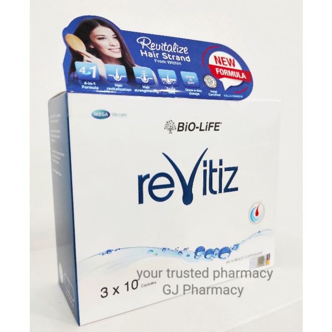BIO-LIFE Revitiz 30s/Biolife Revitiz 30capsules/Promote hair growth ...