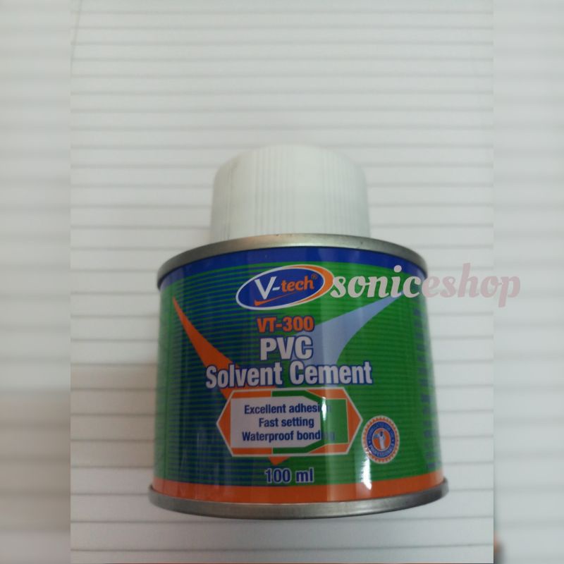 v tech pvc glue 100ml pvc solvent cement 水管胶水 gam pvc👍👍 | Shopee Malaysia