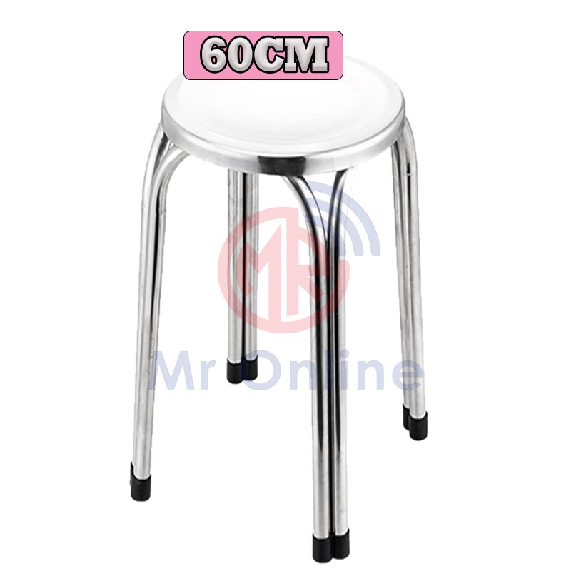 Stainless Steel Round Stool bench four-legged chair/ Chair Indoor ...