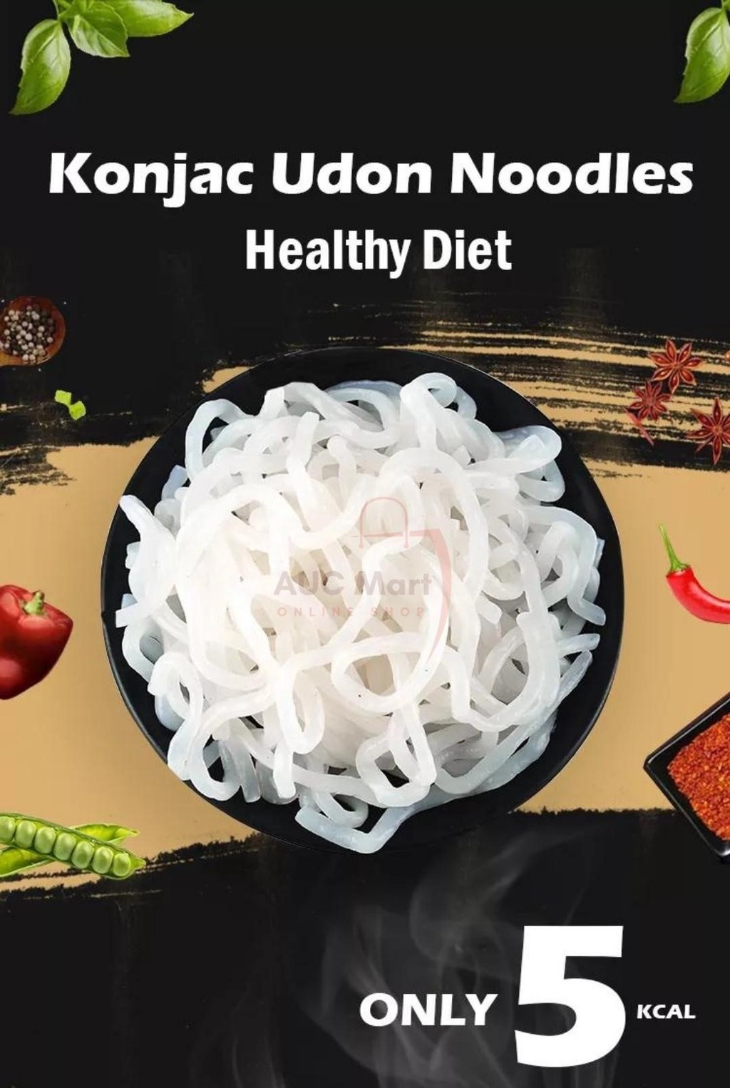 Konjac Diet Food Healthy Halal Udon Noodle / Laksa / Mee Keto Slim Loss ...