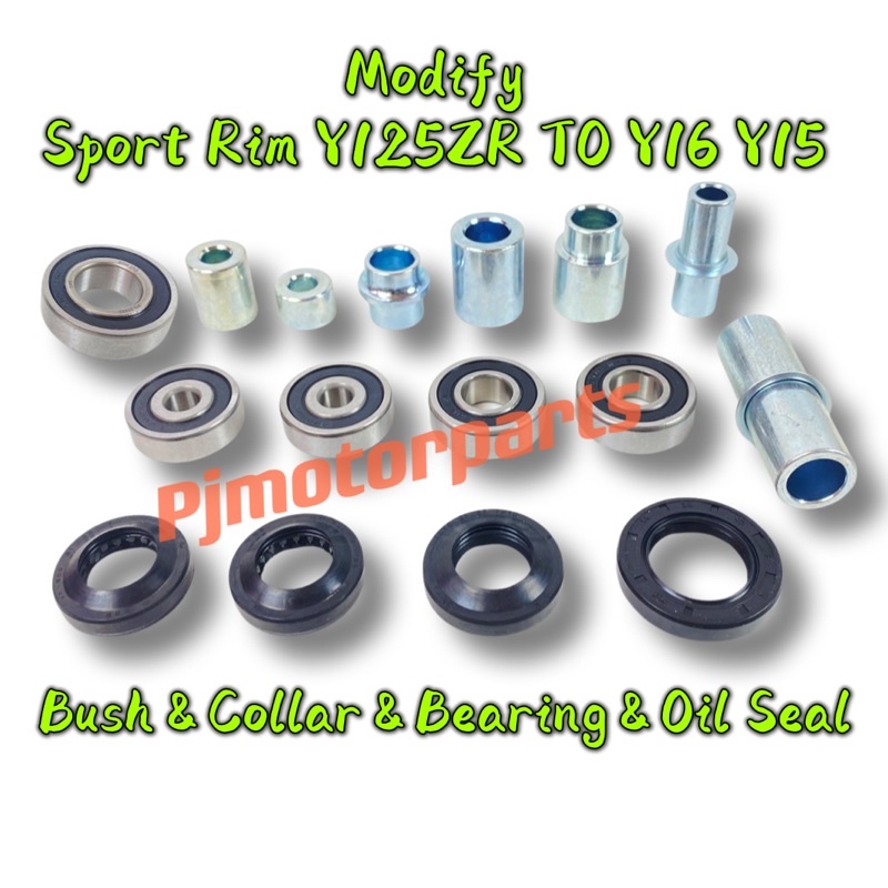 (Modify) Y15 Y16 Y16ZR - Complete Set Hub Collar Bush Tayar Sprocket ...