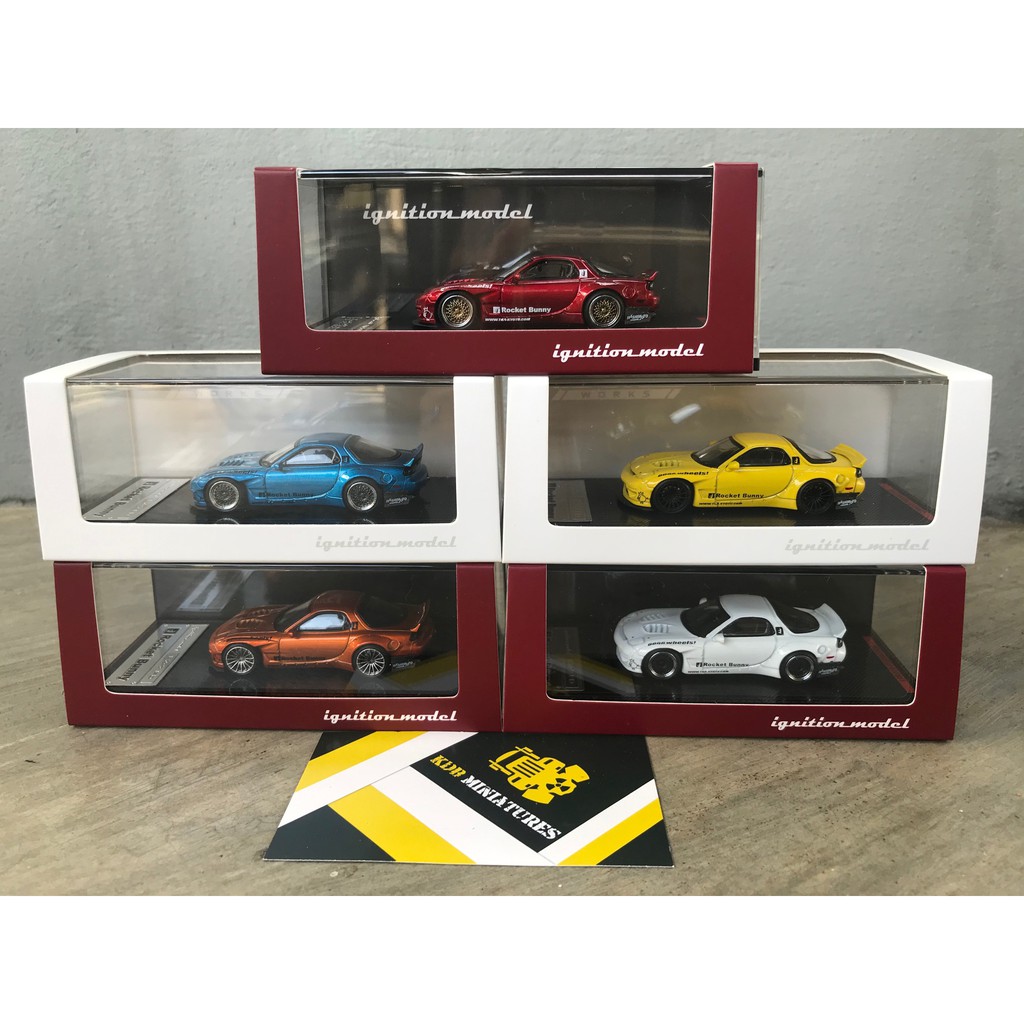 1/64 Ignition Model Rocket Bunny RX7 (FD3S) Static Display Scale Model | Shopee Malaysia