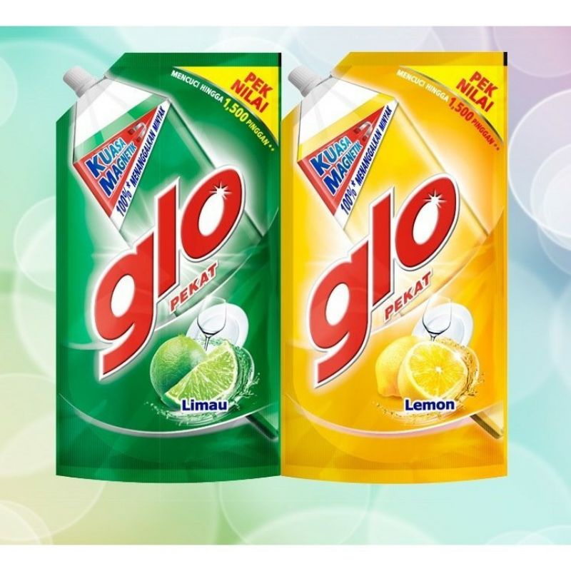 GLO DISHWASHING LIQUID REFILL(LIMAU/LEMON) 850ML READY STOCK | Shopee ...