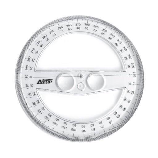 Astar SL11 360 Degree Rounded Ruler / 360’ Protractor | Shopee Malaysia