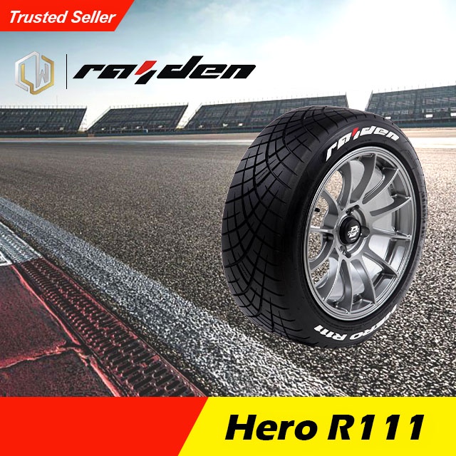 Raiden Hero R111 Semi Slick Tyre - 195 50 R15 / 195 55 R15 / 205 50 R15 ...